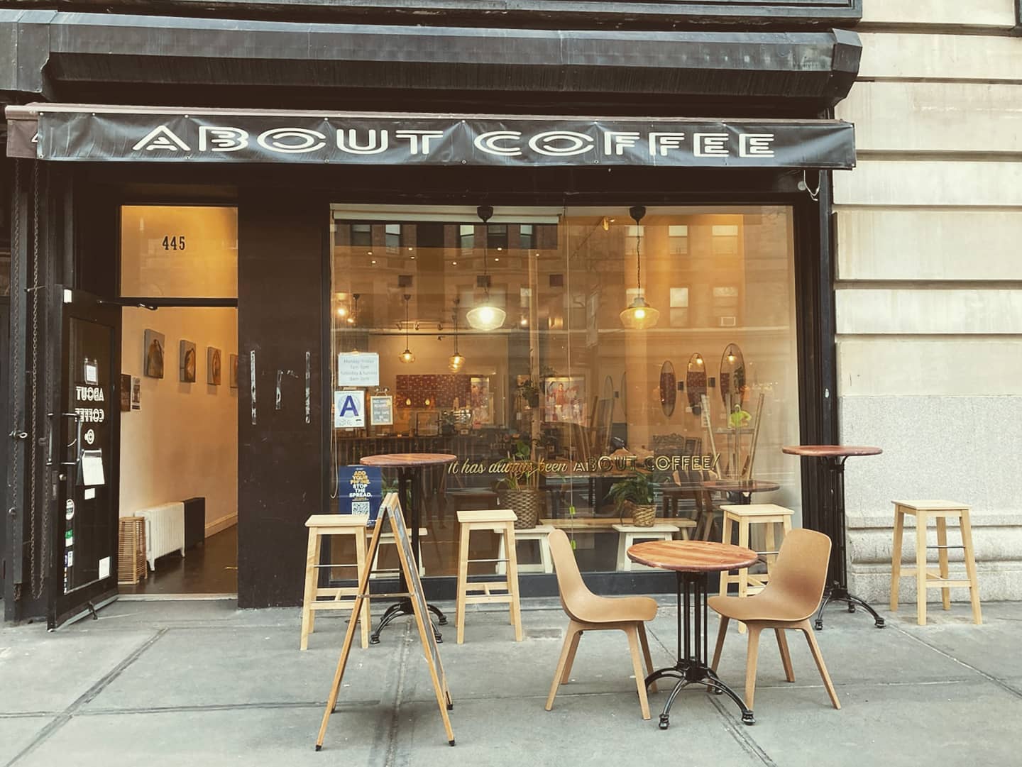 About Coffee | Columbus Avenue New York City
